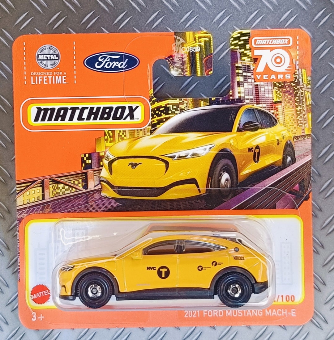 Matchbox Ford Mustang Mach E Rare Collectible Miniature Model 1/64 ...