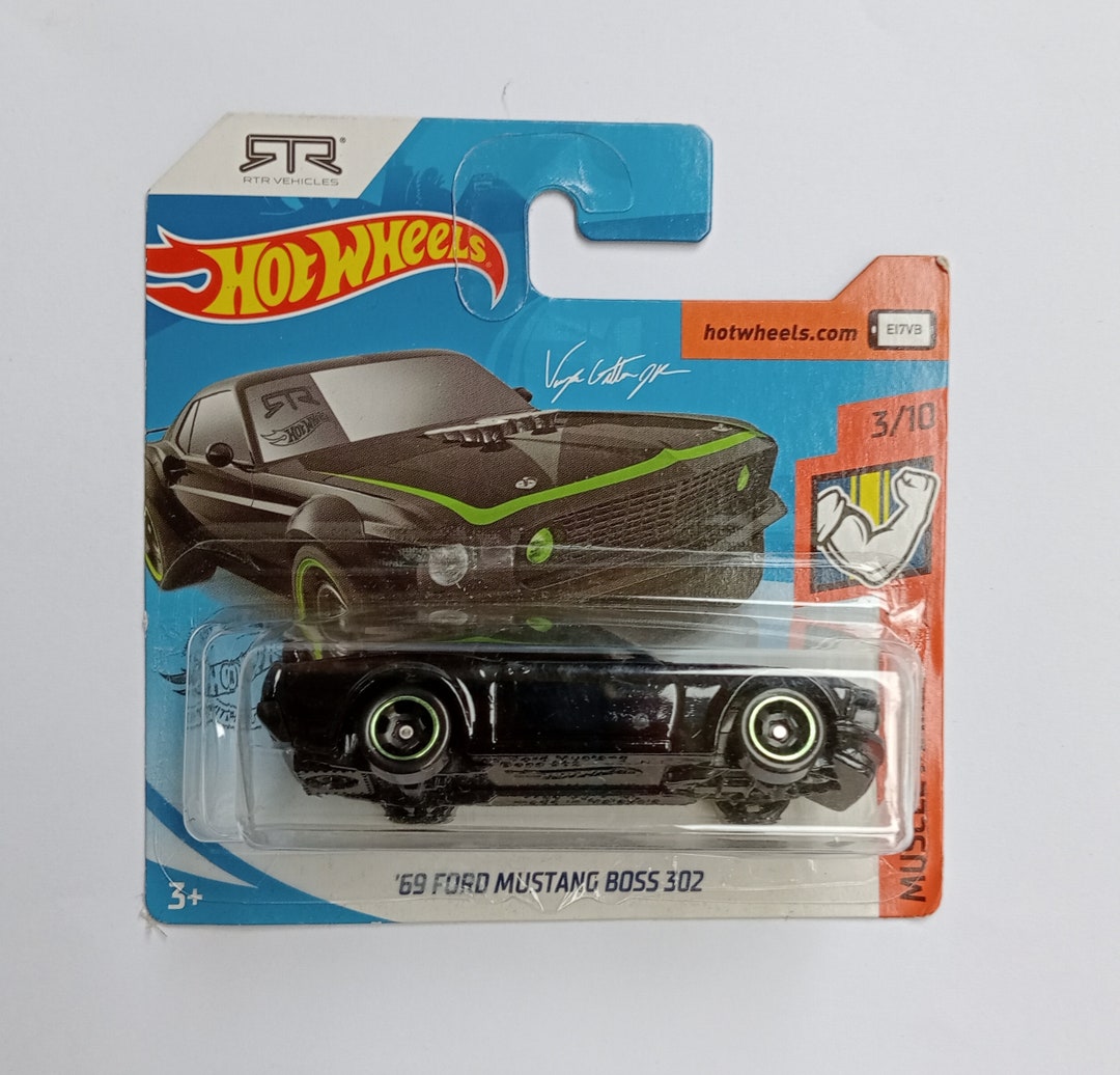 Hot Wheels 69 Ford Mustang Boos 302 Collectible 1:64 Scale - Etsy