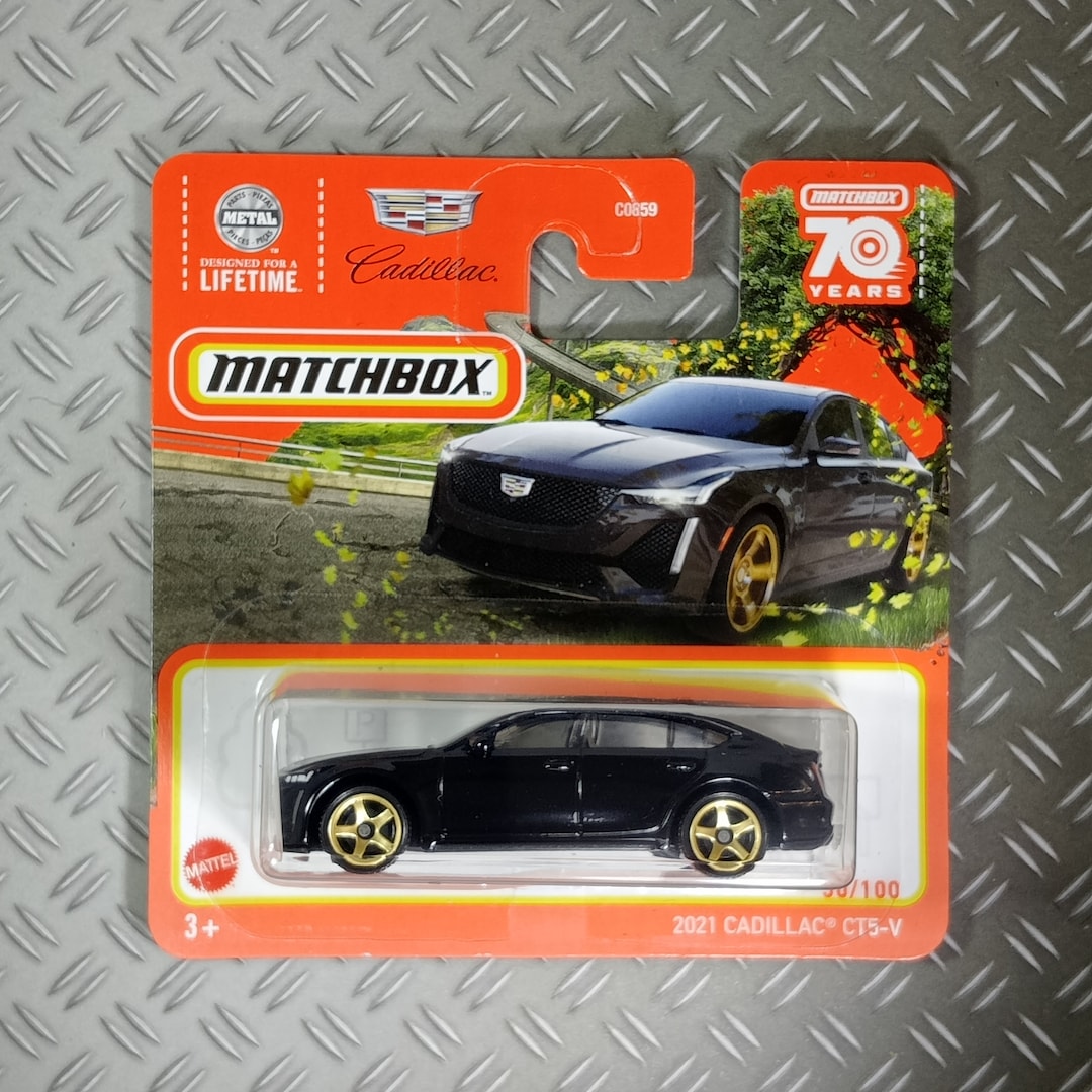 Matchbox 2021 Cadillac Ct5 V Rare Collectible Miniature Model 1.64 ...