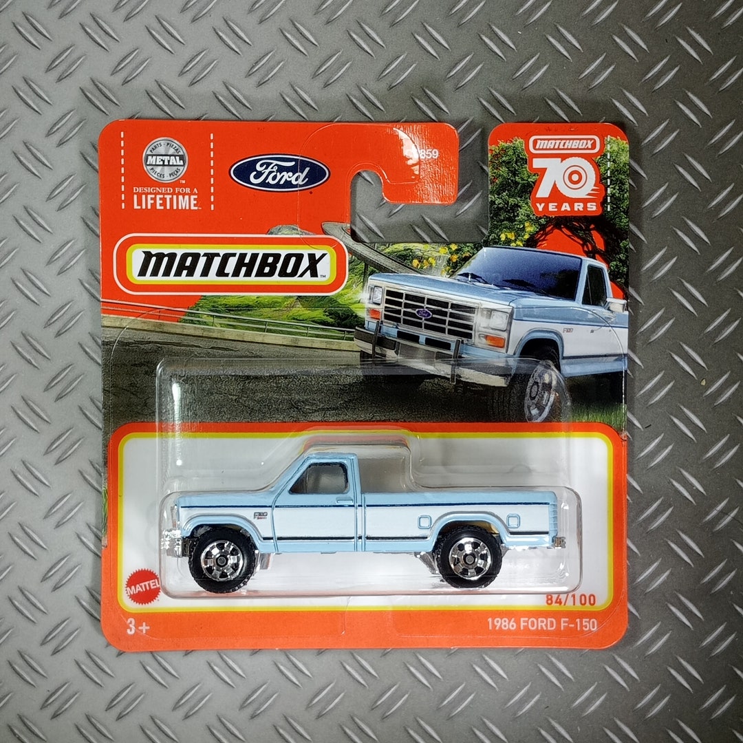 Matchbox 1986 Ford -F150 Rare Collectible Miniature Model 1:64 Scale ...