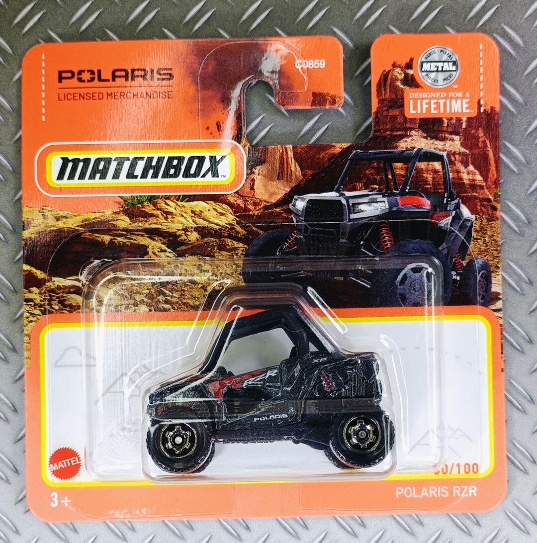 Matchbox Polaris RZR Rare Collectible Miniature Model 1/64 Scale Gift ...