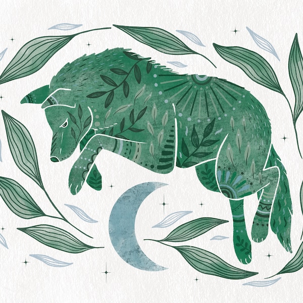 Wolf Spirit - Etsy