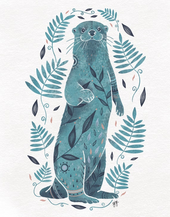 Native American Otter Totem