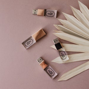 Crystal Wedding USB Flash Drive | 3.0 Fast Custom Personalized USB ...