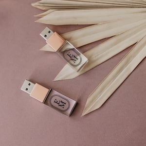 Crystal Wedding USB Flash Drive | 3.0 Fast Custom Personalized USB ...