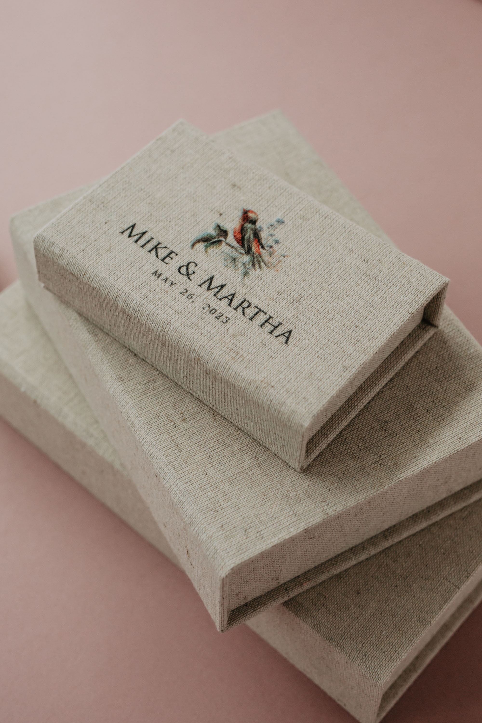 4x6 Wedding Photo Box and USB Flash Drive Vintage Photo and USB Box ...