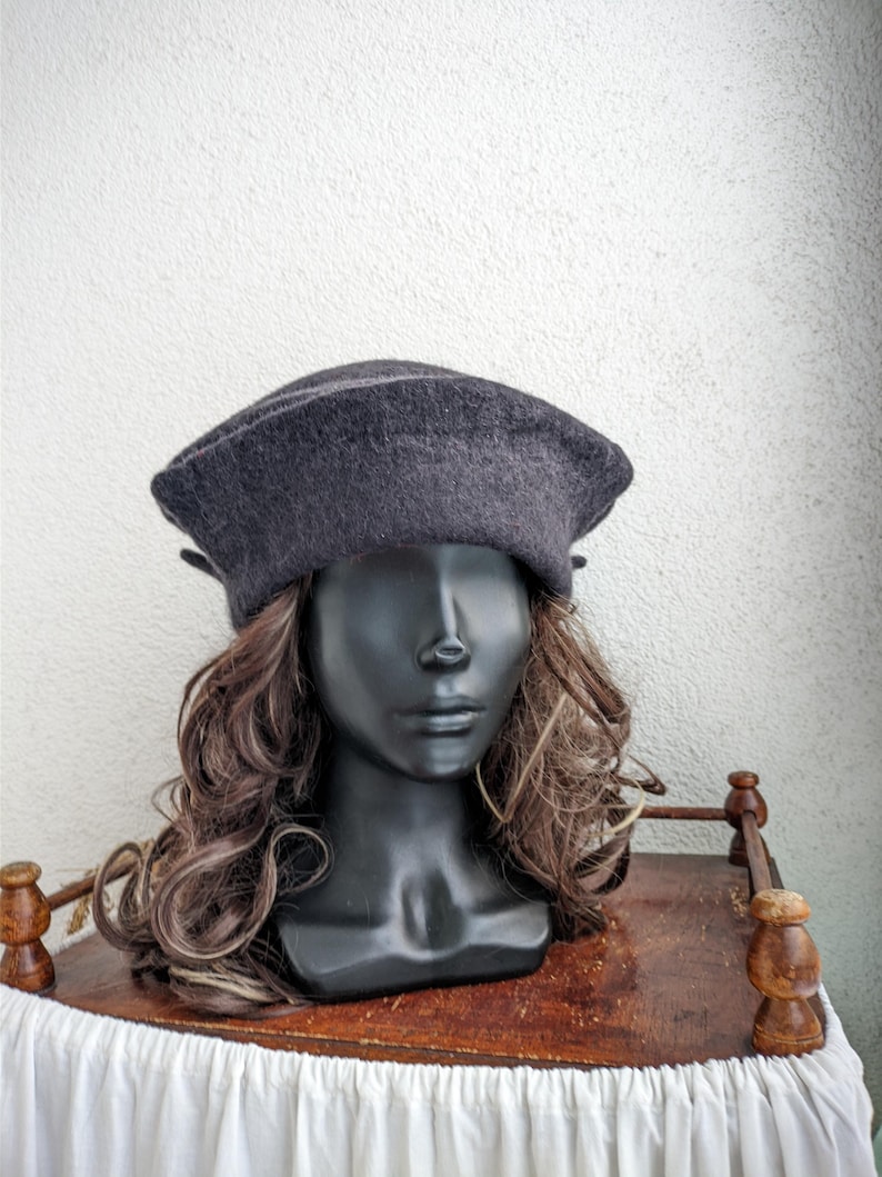 Men's Medieval Felted Woolen Hat of King Richard, Thomas More ...