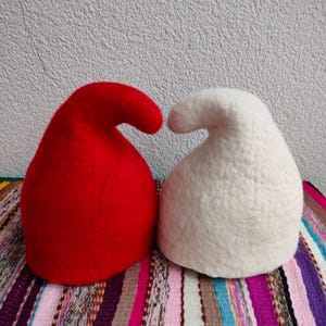 Phrygian Red Felt Wool Hat Medieval Men's and Women's Liberty Cap ...