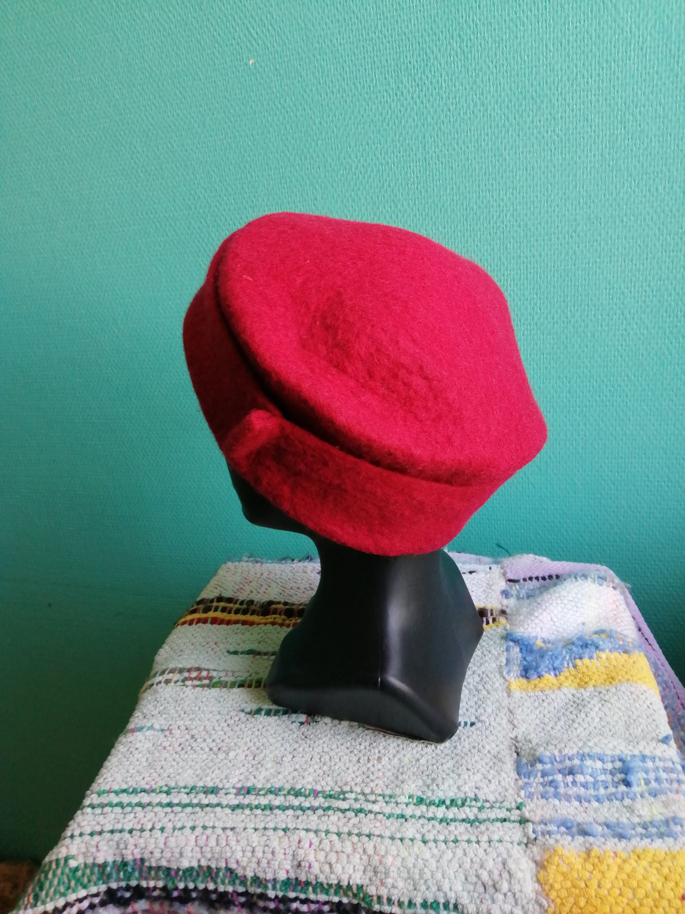 Black Felted Thomas More Men's Medieval Hat, Renaissance Royal ...