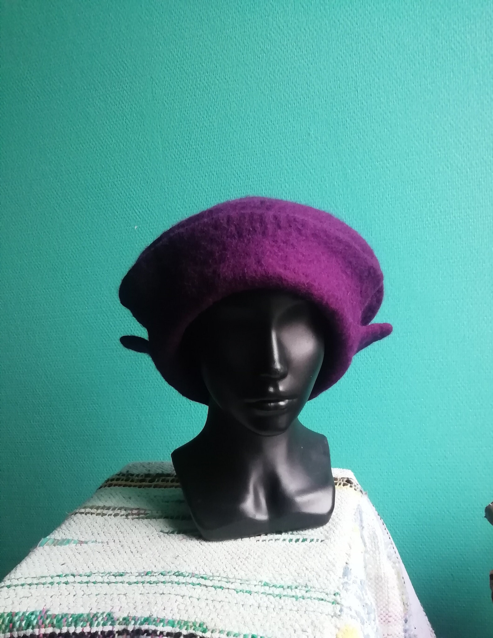 Men's Medieval Felted Woolen Hat of King Richard, Thomas More ...