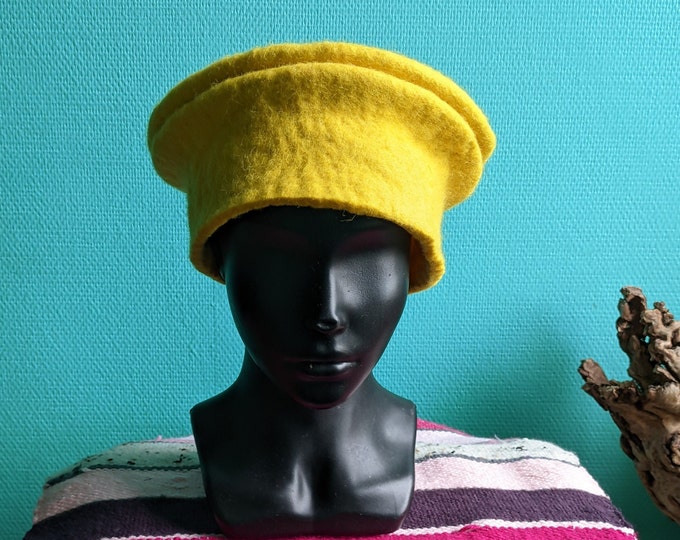 Historical Felted Men's Medieval Woolen Reenactor Hat Noble Headdress ...