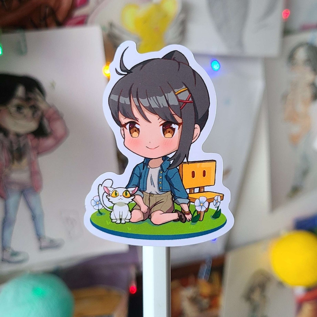 Stickers Suzume Manga, Anime Sticker With White Background - Etsy