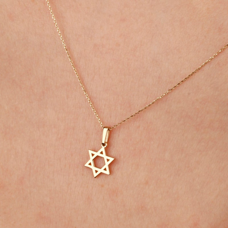 Tiny Star of David - Etsy