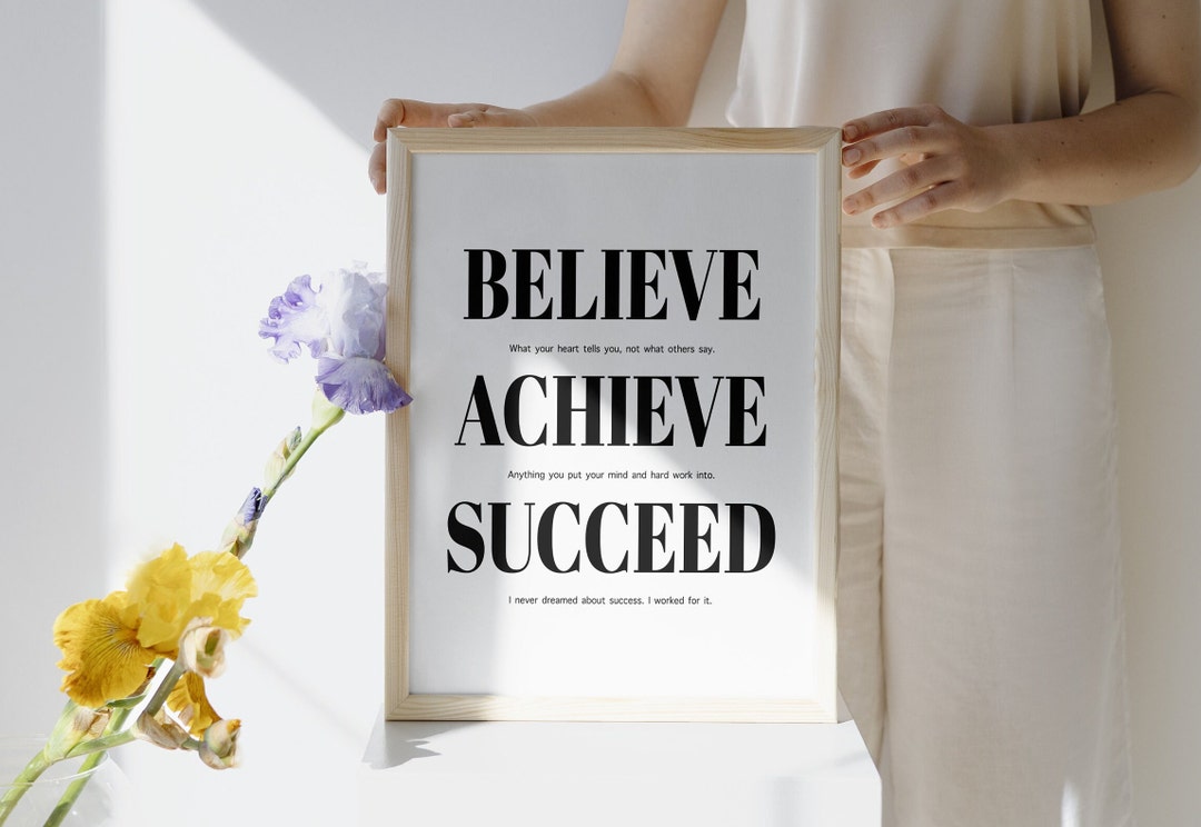Quotes Printable Wall Art Inspirational Sayings Digital Download ...