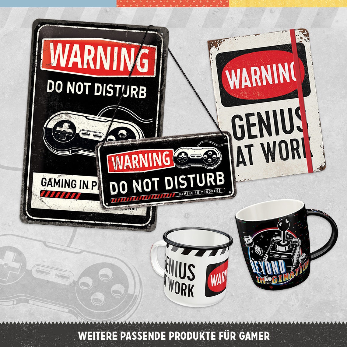 Nostalgic-art Retro Hanging Sign, 10 X 20 Cm, "genius at Work", Gift ...