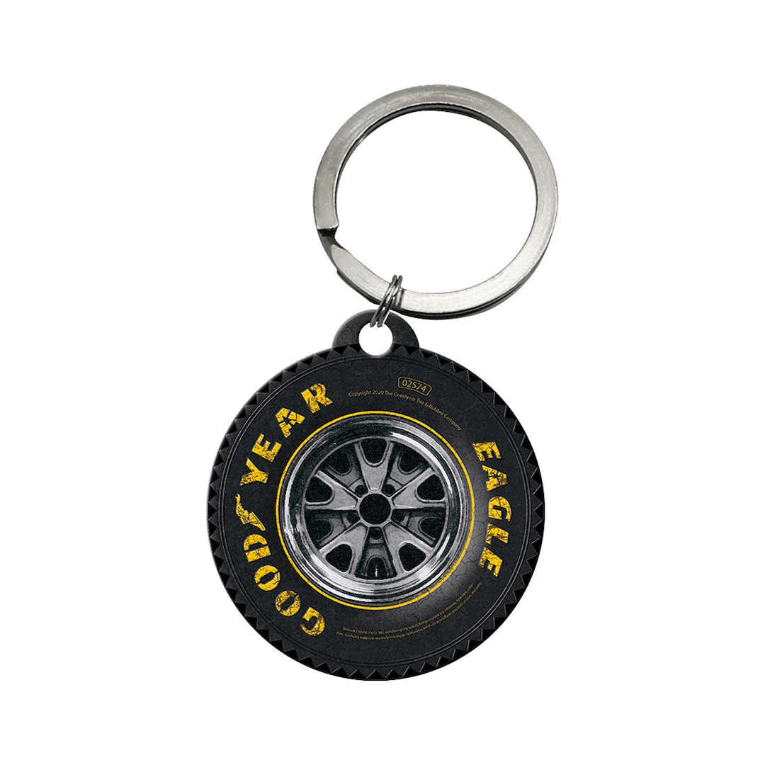 Nostalgic-art Retro Keychain, Ø 4 Cm, "goodyear – Wheel", Gift Idea for ...