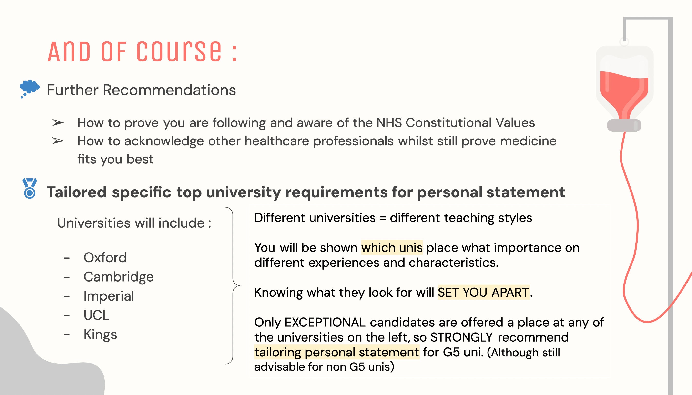 Medicine Personal Statement Guide - Etsy