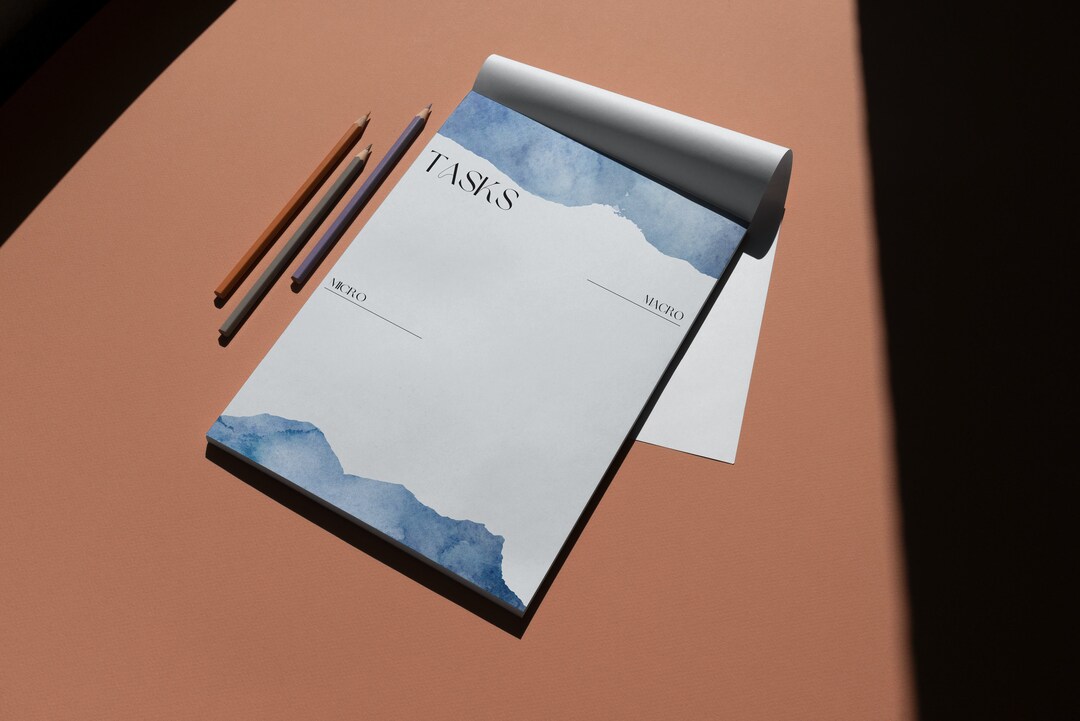 Macro and Micro Tasks Printable, Daily Planning, Digital Download, to ...