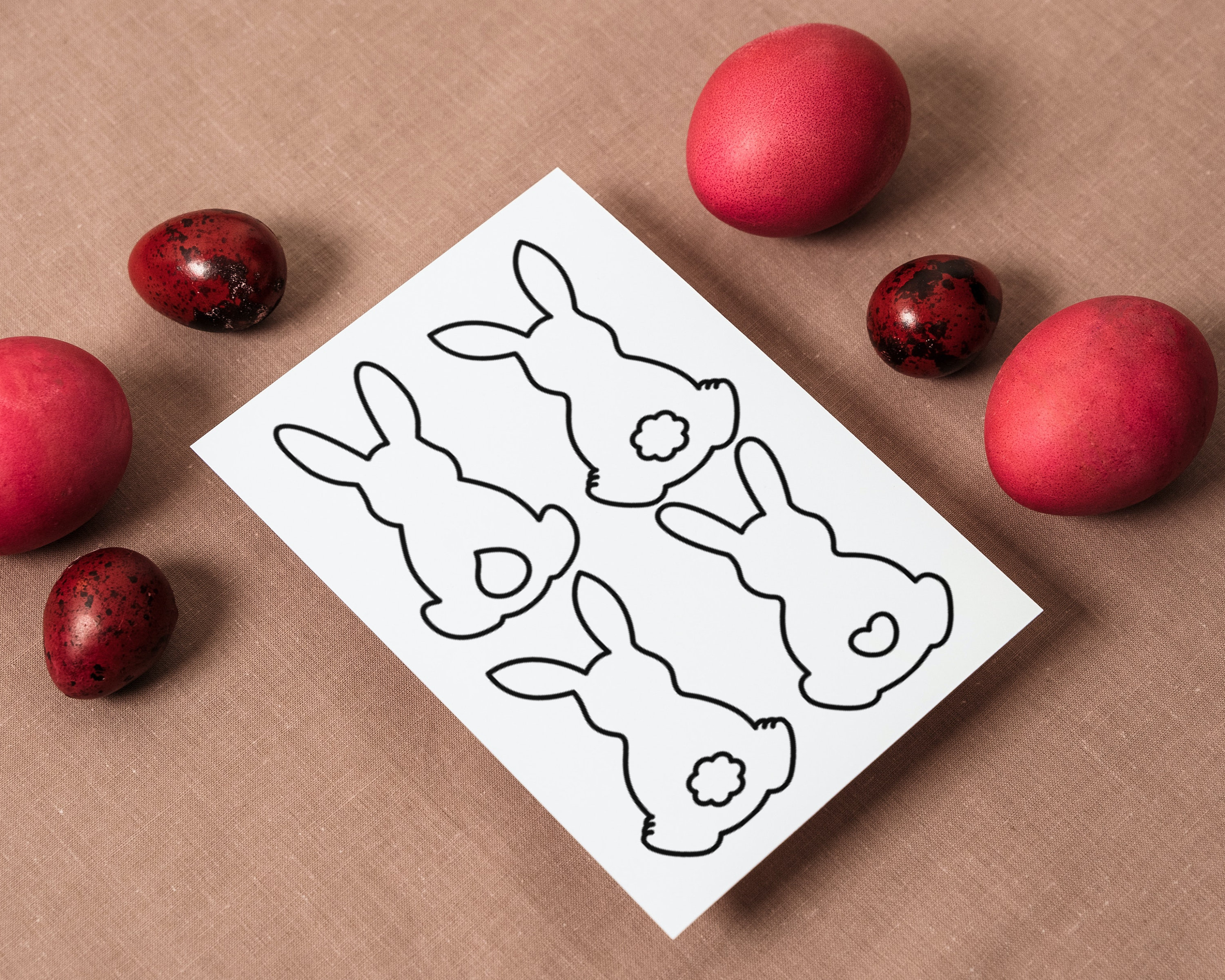 Easter Coloring Cards Printable Happy Easter Cards DIY - Etsy