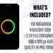 NEON Instagram Highlight Covers, 150 Neon Black IG Stories Icons ...