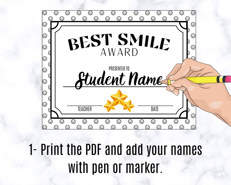 Mega Class Awards, Student Awards, 50 Printable Awards, School ...