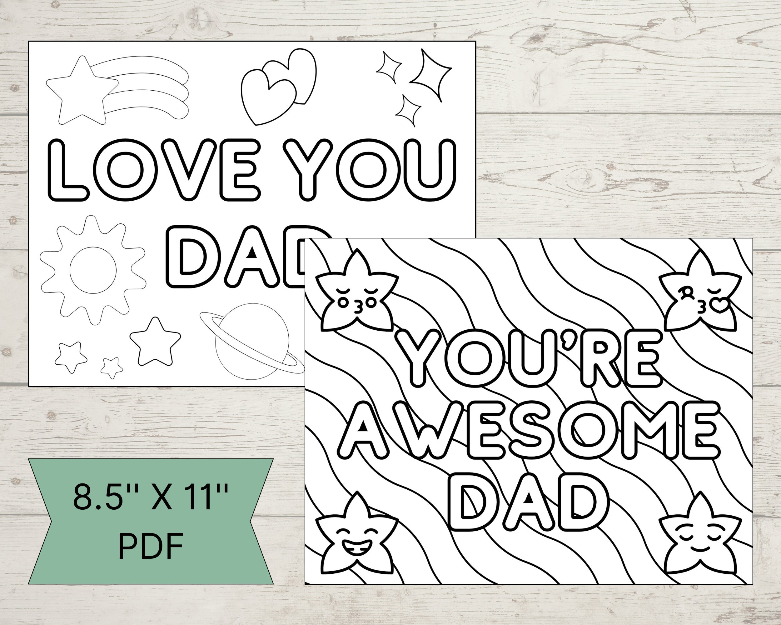 Valentines Day Coloring Pages For Dad