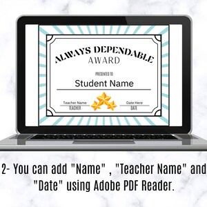 Mega Class Awards, Student Awards, 50 Printable Awards, School ...