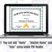 Mega Class Awards, Student Awards, 50 Printable Awards, School ...