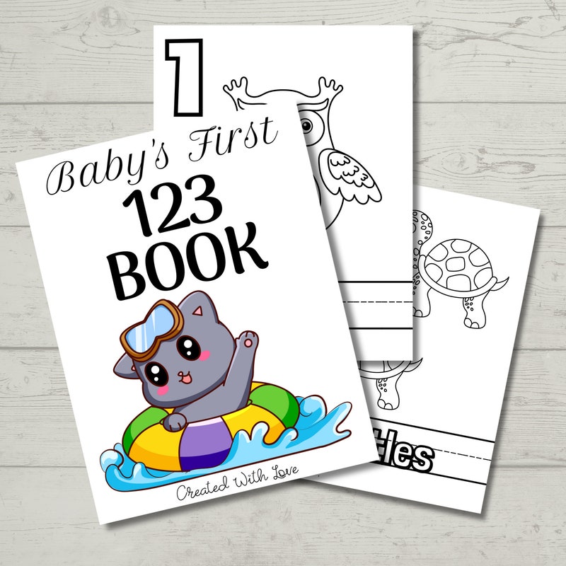 Counting Book - Etsy