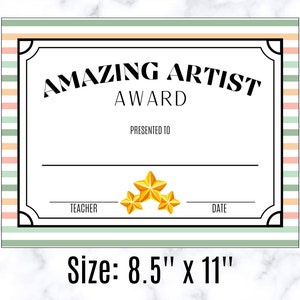 Mega Class Awards, Student Awards, 50 Printable Awards, School ...