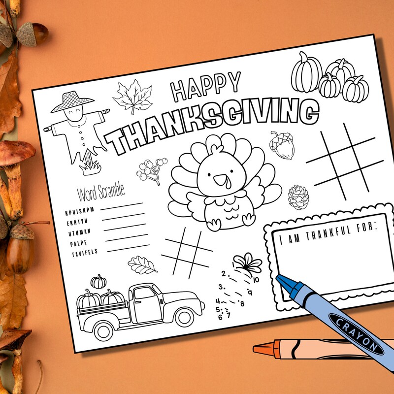 Turkey Placemats - Etsy