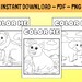 Toddler Coloring Pages: Animals for Toddlers, Kids Coloring Book With ...