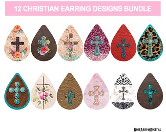 Teardrop Cross Png - Etsy