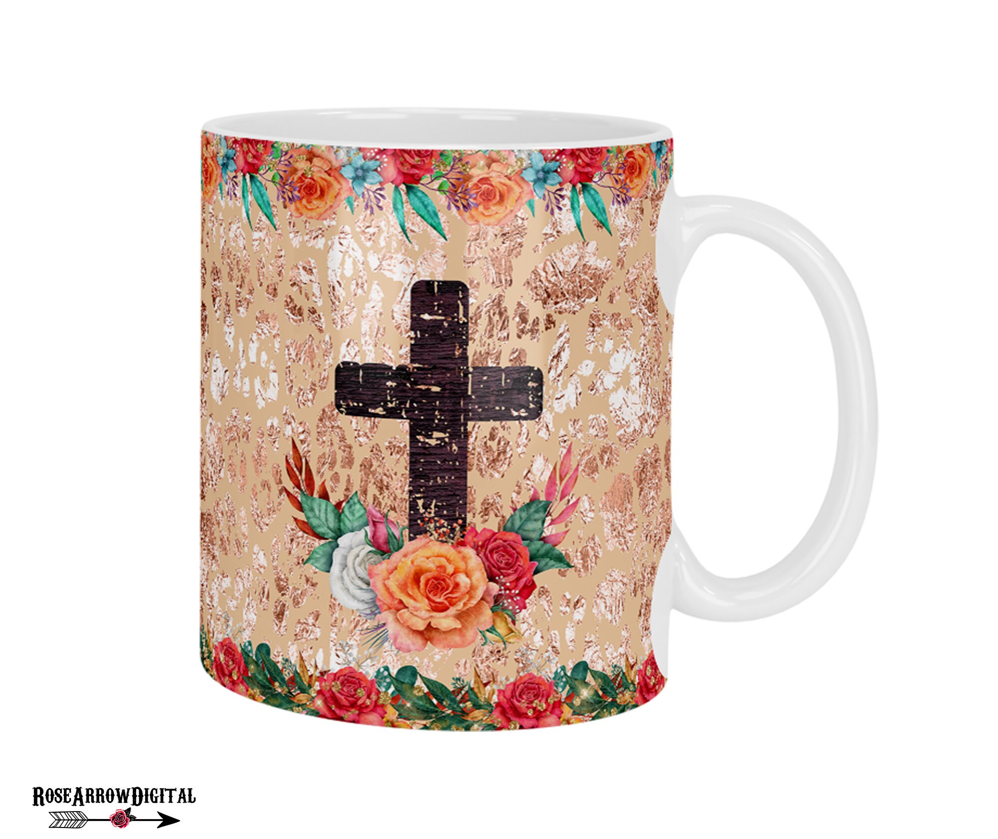 Christian Mug Wrap PNG Bundle Cross Mug Sublimation Designs - Etsy