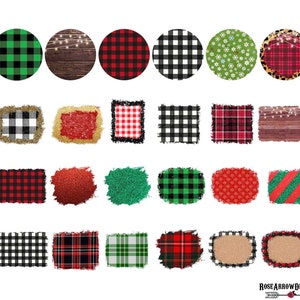 Christmas Sublimation Background PNG Bundle, Winter Splashes - Etsy