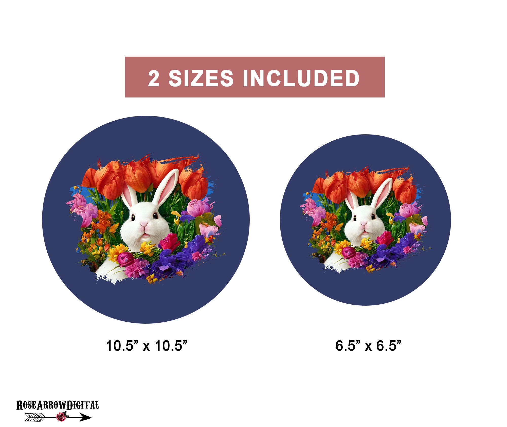 Easter Bunny Wind Spinner PNG Bundle Spring Rabbit Wind - Etsy