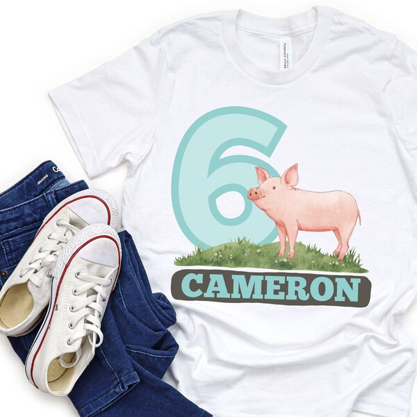 Boy Pig Shirt - Etsy