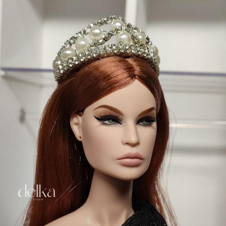 Crown of Royalty for Fashion Royalty, Poppy Parker, Nu Face Dolls, 1/6 ...
