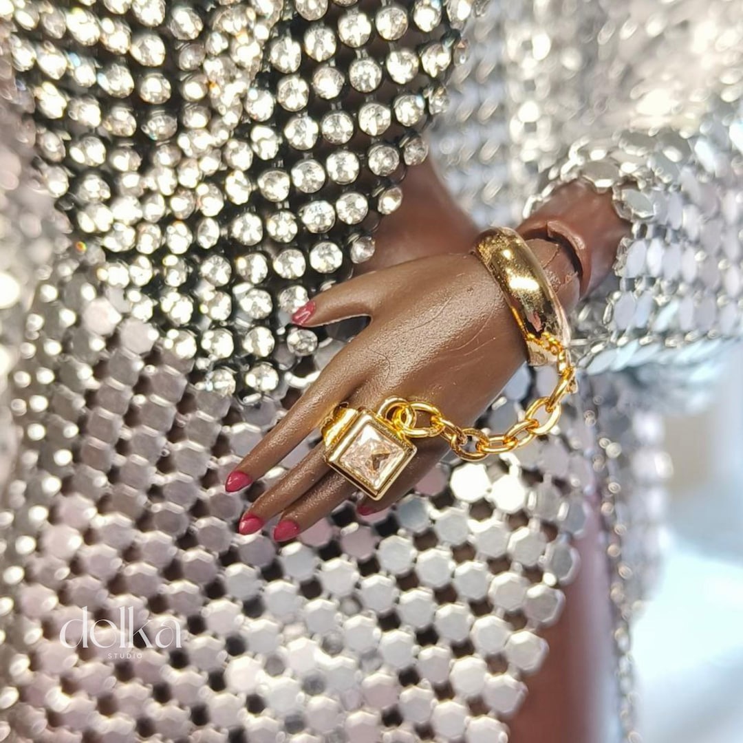 12 Inch Ring Bracelet for Fashion Dolls, 1/6 Scale Ring for Fashion ...