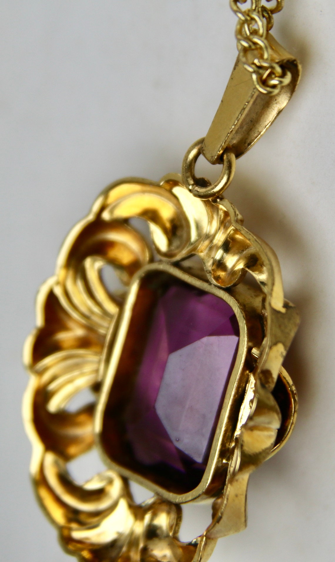 Art Deco 1925/40s German Handmade Top Quality 18kt Yellow Gold-plated ...