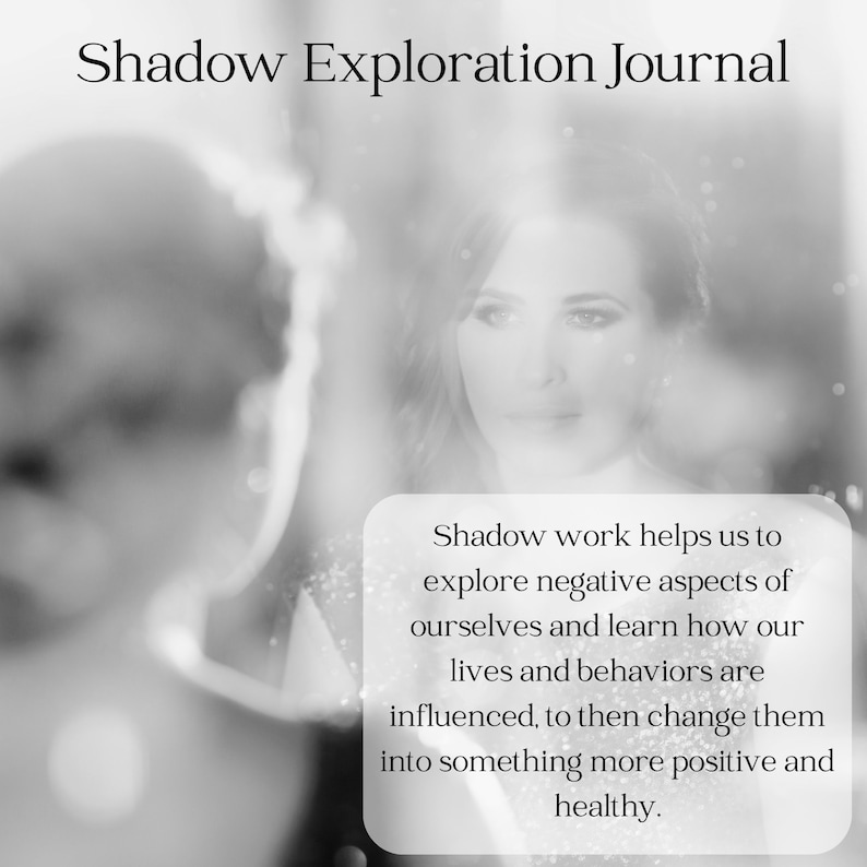 Shadow Work Journal | Digital Templates | Editable PDF | Printable US ...