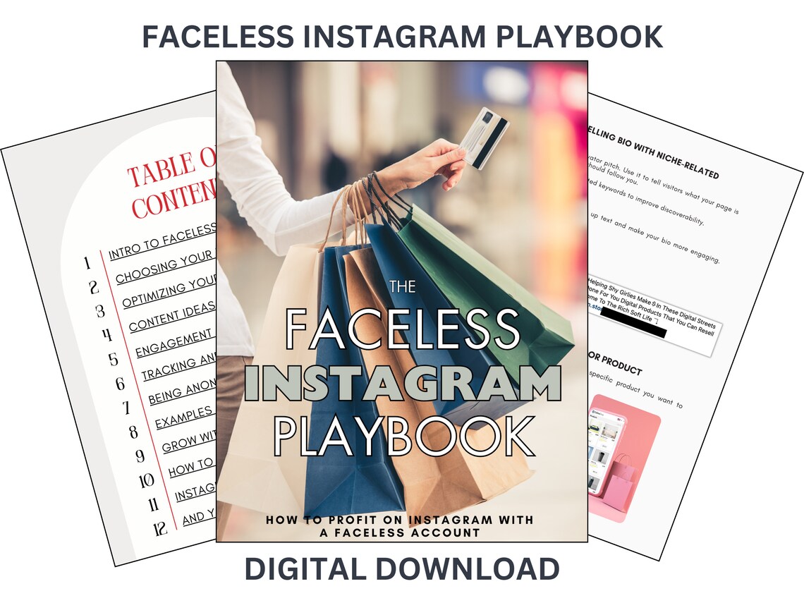 Faceless Instagram Playbook | Your Roadmap to Creating a Successful ...
