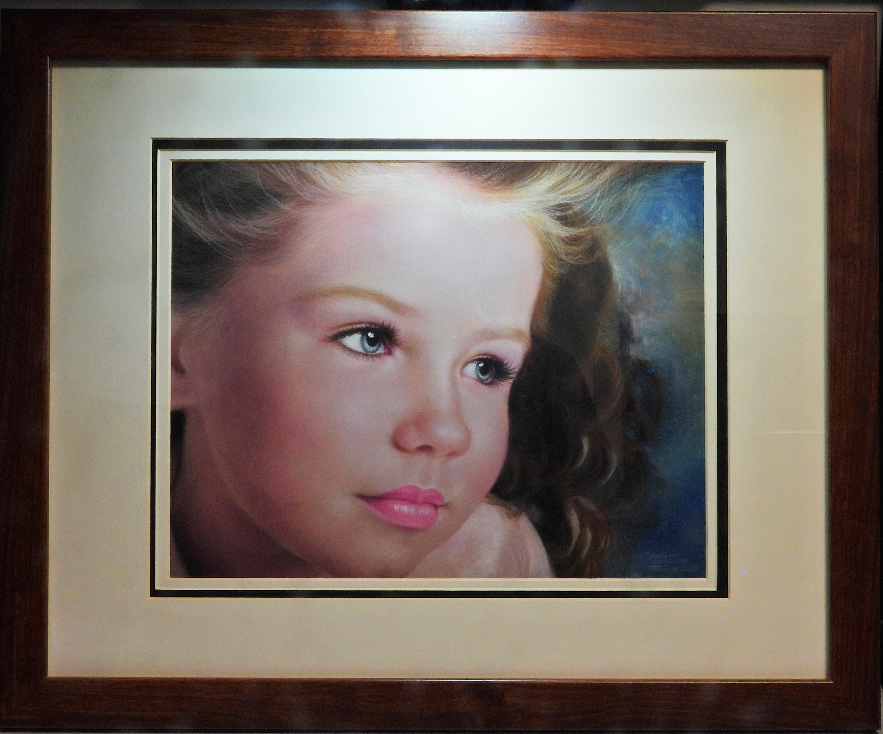 Original Color Pencil Drawing of Young Girl - Etsy