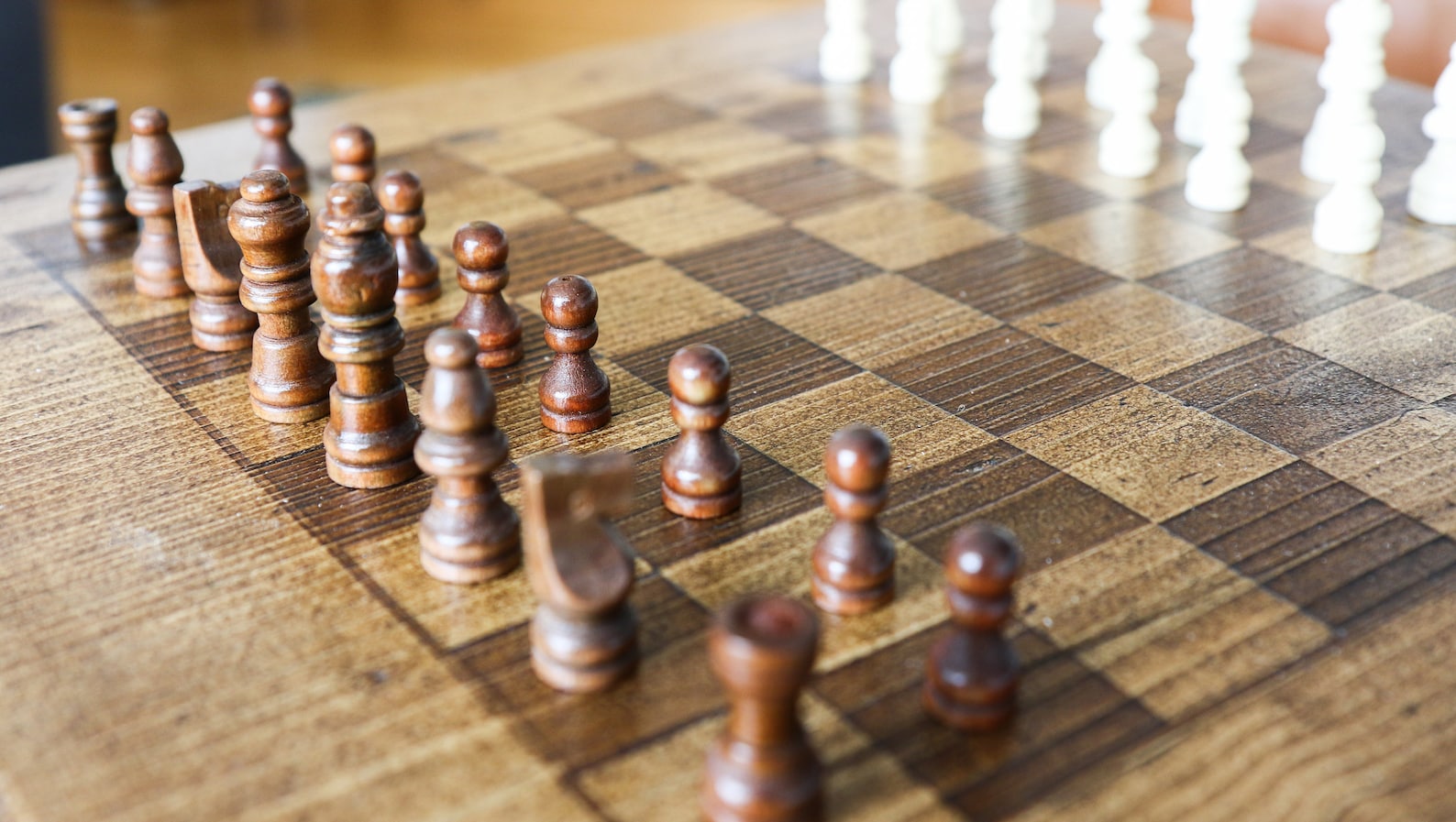 Handmade Reclaimed Wood Chess Table With Shelf - Etsy UK