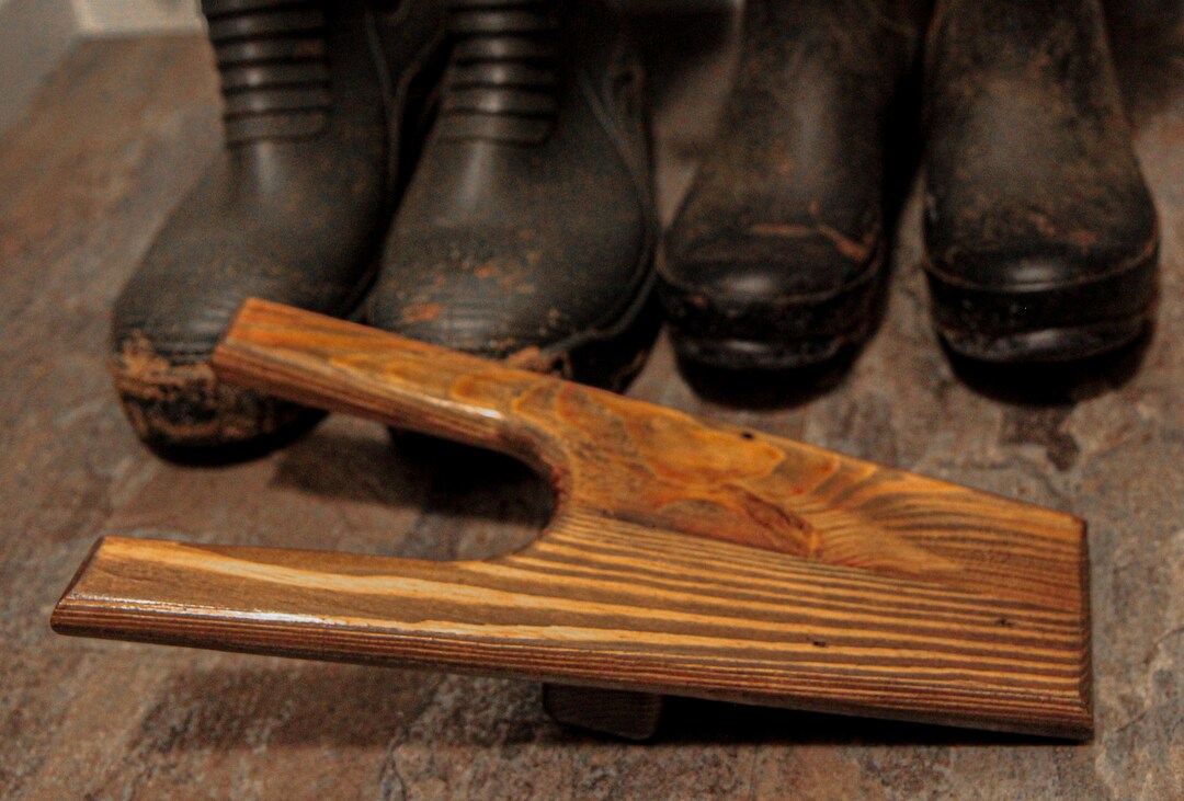 Wooden Boot Jack Boot Puller Boot Remover - Etsy