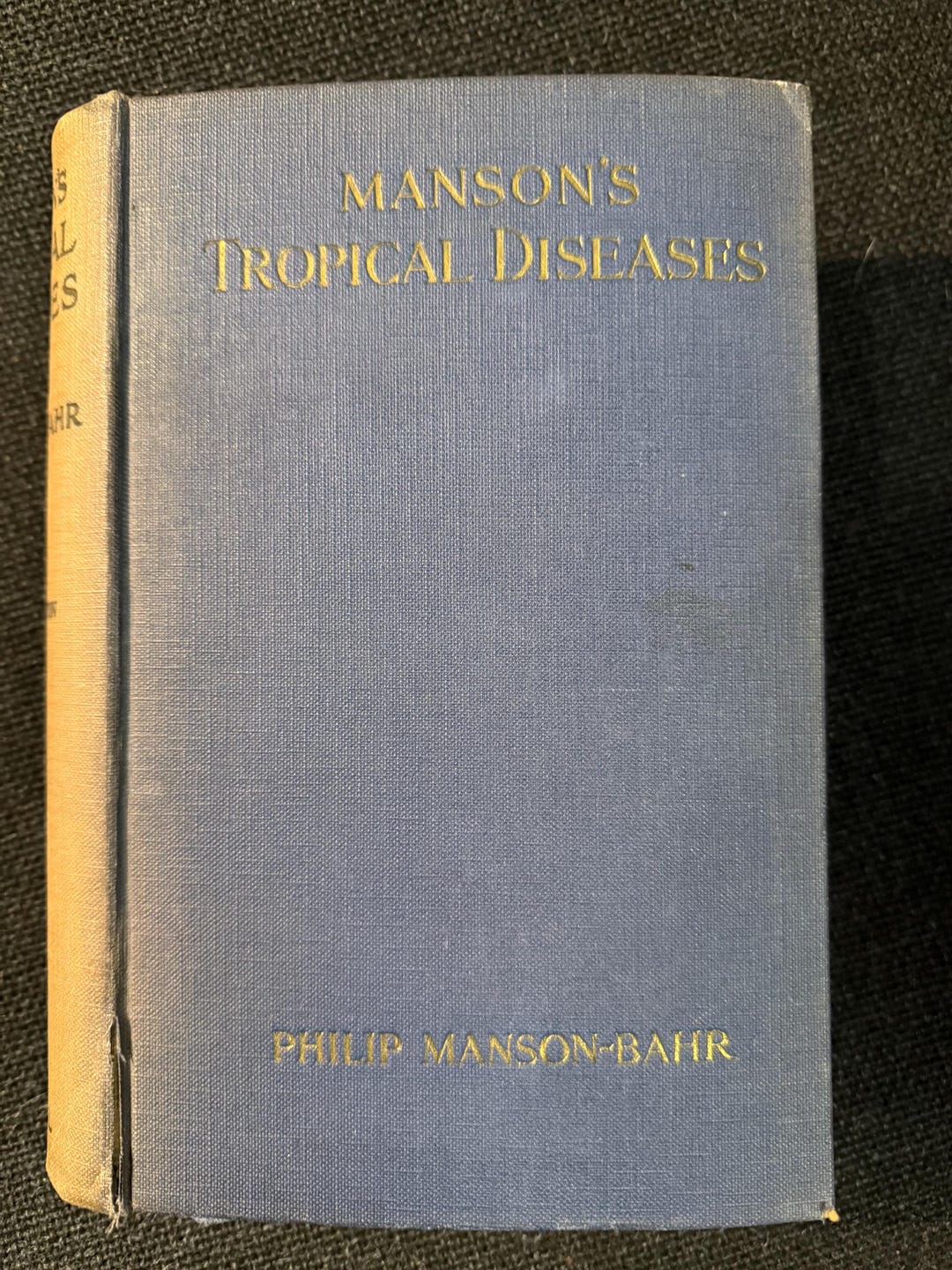 Manson's Tropical Disease’s. Philip Manson-bahr. 1935. Very Good ...