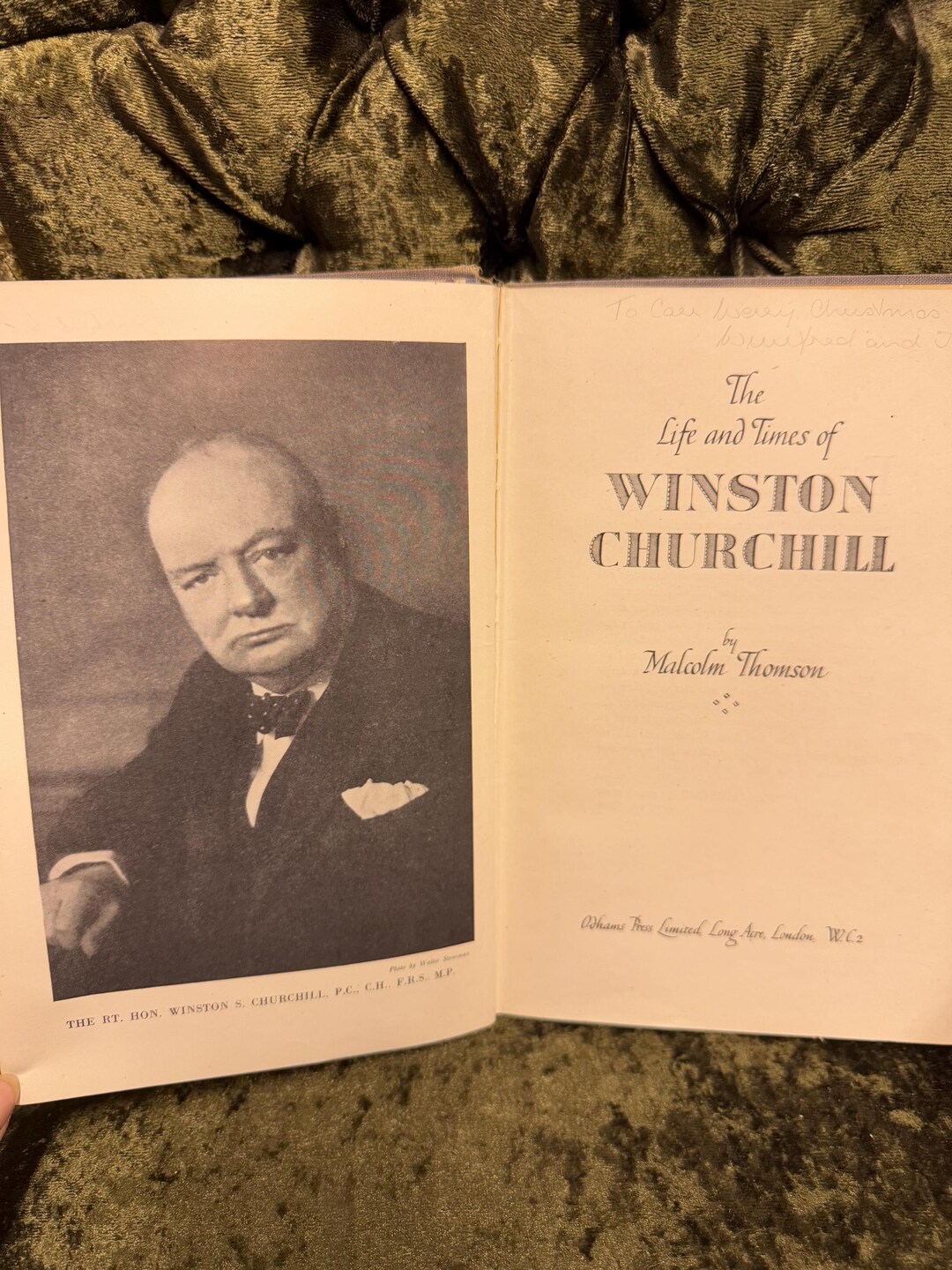 The Life and Times of Winston Churchill. by Malcolm Thomson. 1946 - Etsy