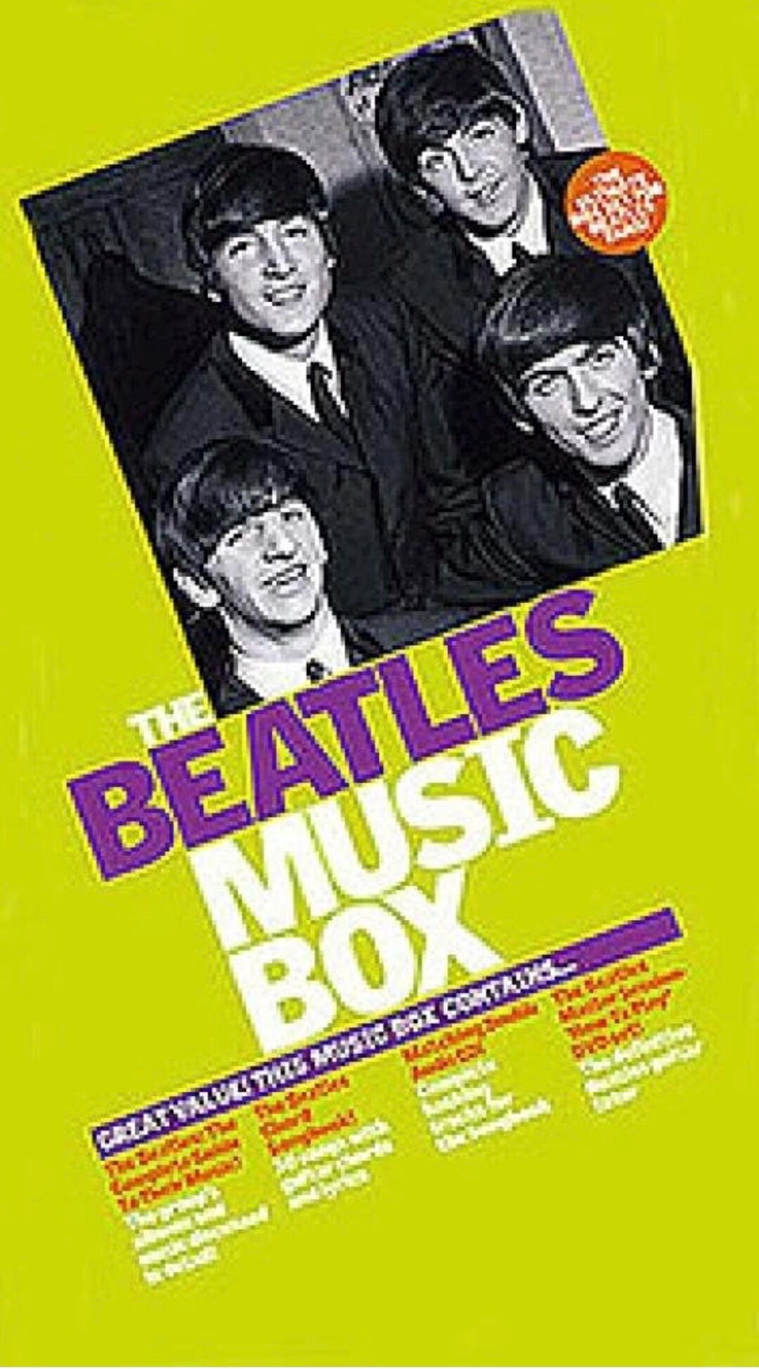 The BEATLES Music Box. Including - CD , DVD , Music Guide, Chord ...