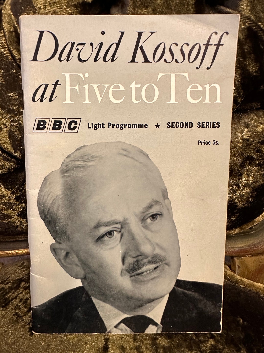 David Kossoff at Five to Ten: BBC Light Programme, Second Series. - Etsy