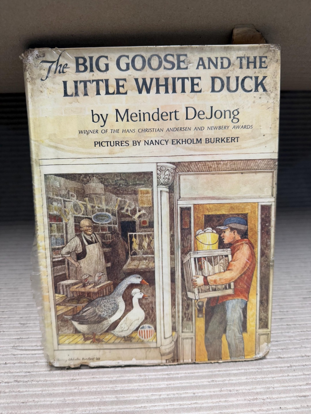 The BIG GOOSE and the Little White Duck. by Meindert Dejong. Pictutes ...